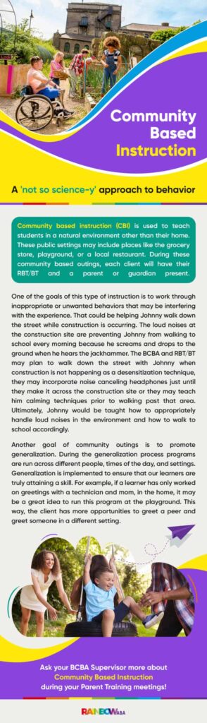 Community-Based Instruction in ABA Therapy