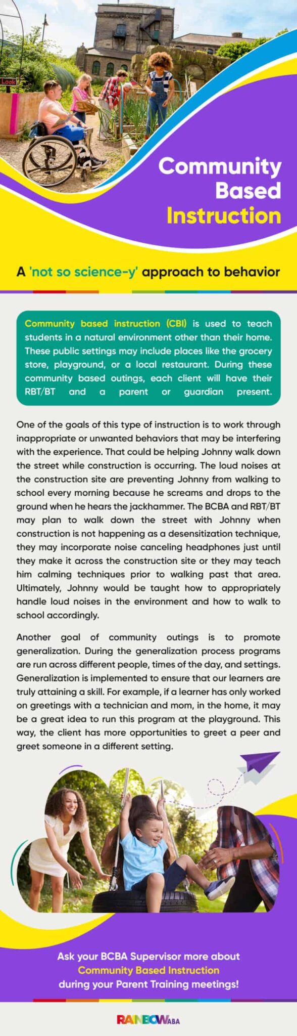 Community-Based Instruction in ABA Therapy