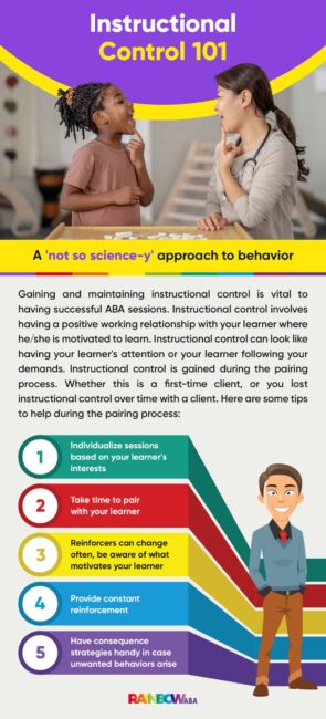 How To Gain and Maintain Instructional Control During ABA Sessions