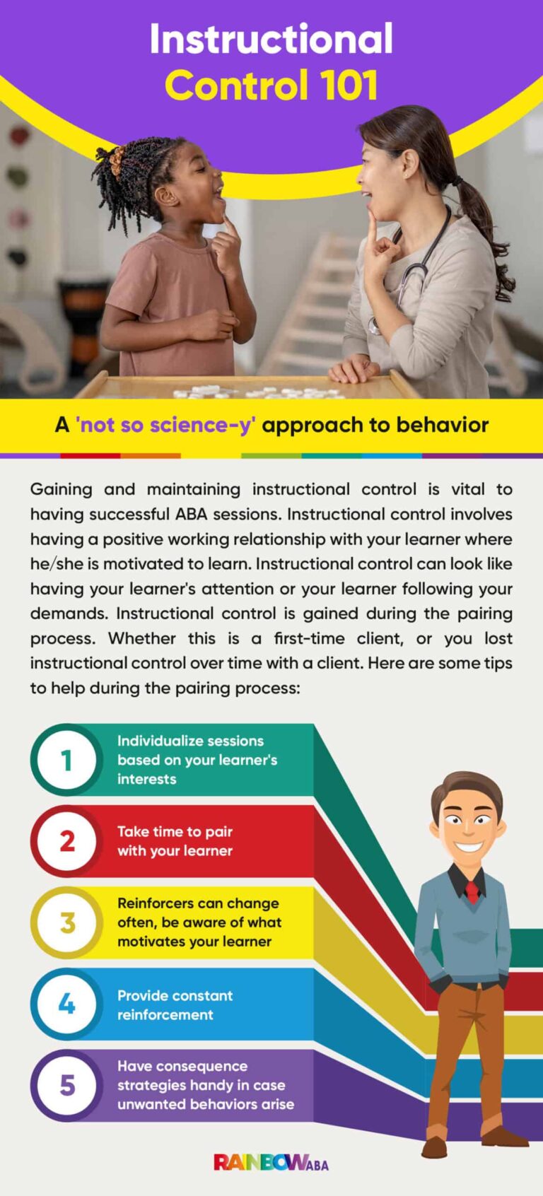 How To Gain and Maintain Instructional Control During ABA Sessions