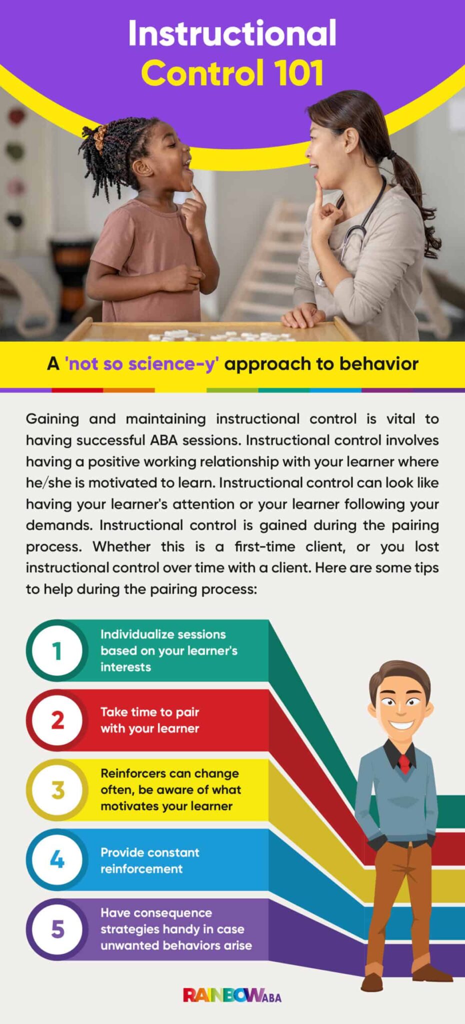 How To Gain and Maintain Instructional Control During ABA Sessions