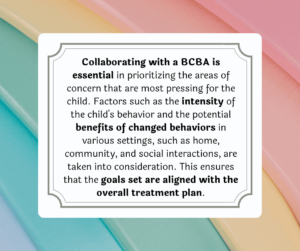 How Are the ABA Goals Determined