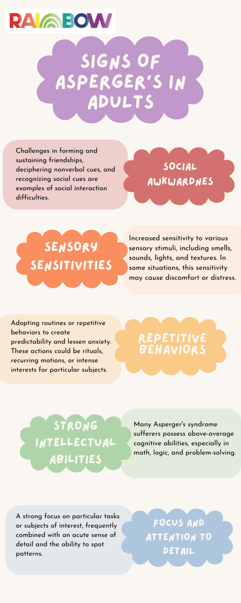 Signs of Aspergers in Adults - Rainbow ABA Therapy