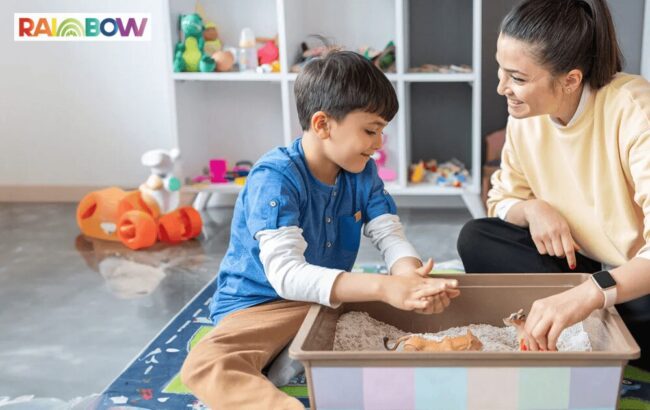 Why Do Some Autistic Kids Love Certain Textures? - Rainbow ABA Therapy